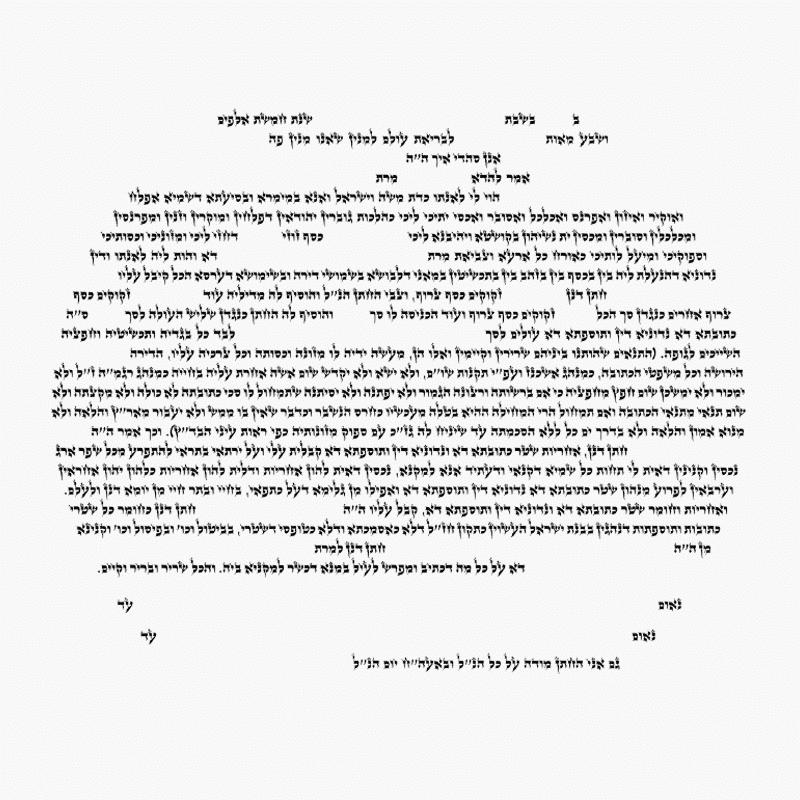 Ketubah Texts - Find the one you need